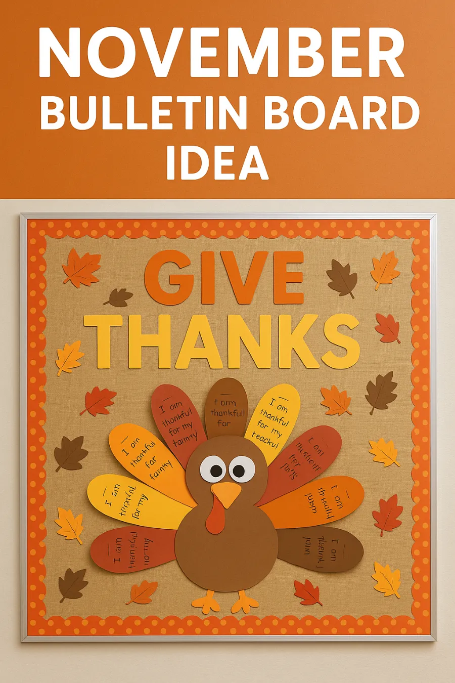November Bulletin Board Ideas to Inspire Gratitude and Creativity | DIY ...