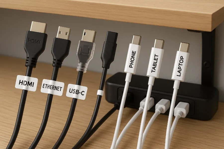 Hide Cable Clutter in Tight Spaces: A Personal, Real-Life Guide | DIY ...
