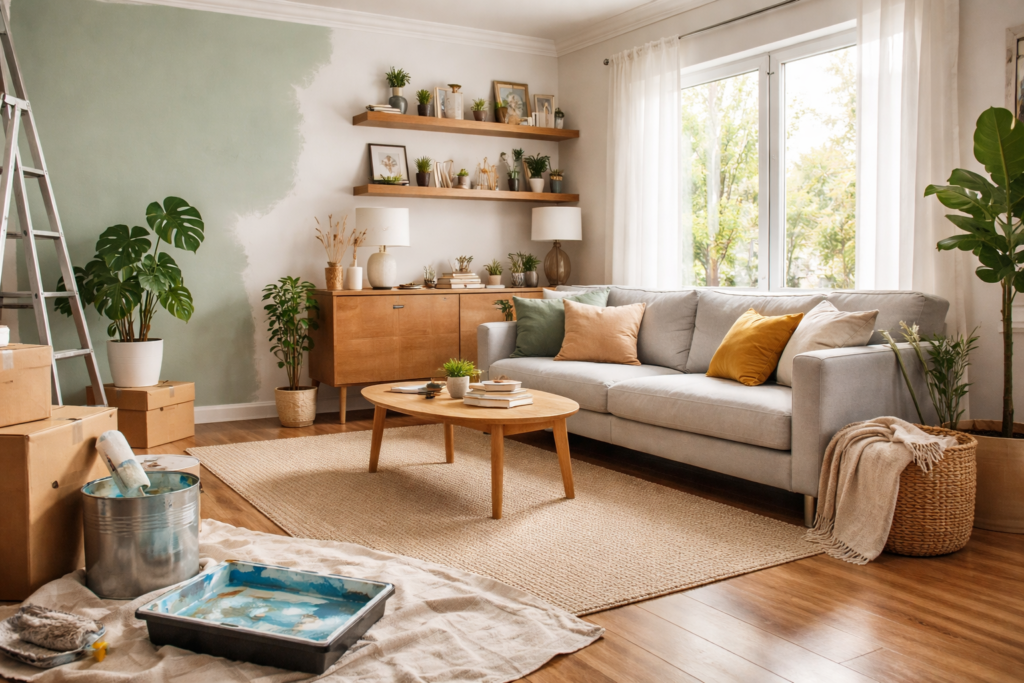 Just Moved? Easy Home Projects to Upgrade Your Space | DIY Home Decor