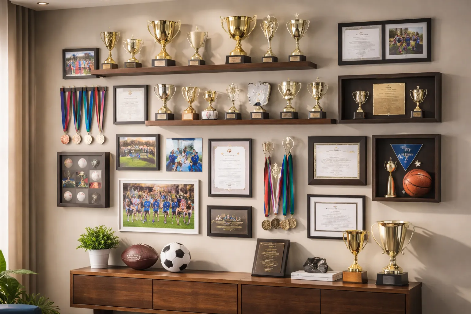 Hosting a DIY Trophy or Achievement Wall in Your Home or Community ...